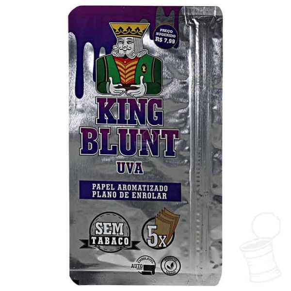 CX. SEDA AROMATIZADA KING BLUNT MIX - Popipe