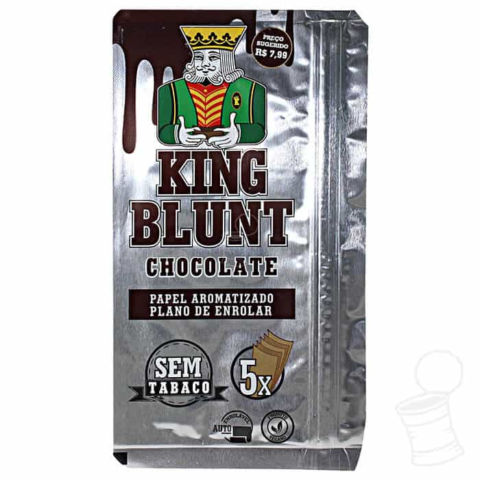 SEDA AROMATIZADA KING BLUNT CHOCOLATE - Popipe