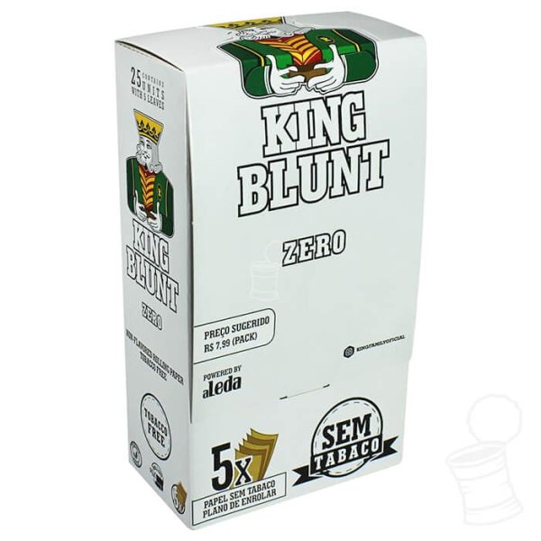 CX. SEDA AROMATIZADA KING BLUNT ZERO - Popipe